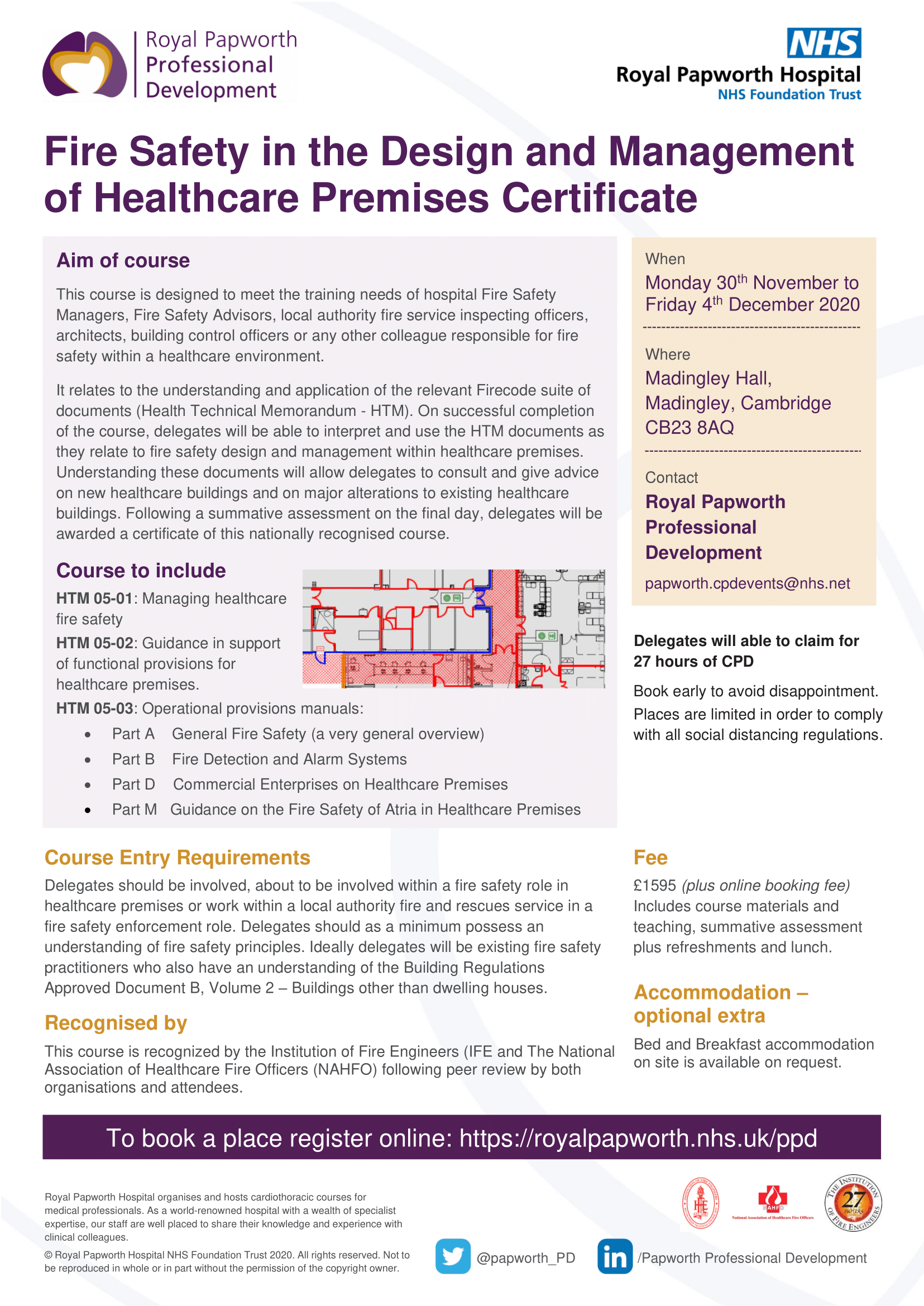 Fire Safety in the Design and Management of Healthcare Premises ...